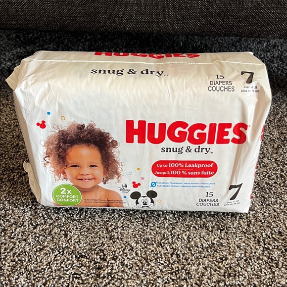 Huggies | Other | Huggies Snug Dry Diapers Size 7 New | Poshmark